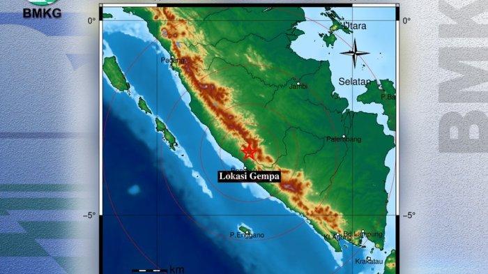 Gempa Guncang Bengkulu Malam Ini Sabtu 11 Maret 2023, Guncangan di Darat, Info Terkini BMKG ...