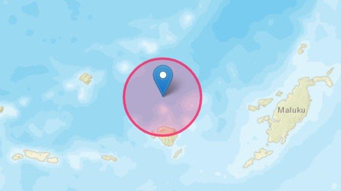 Gempa Magnitudo 5,0 Guncang Maluku Jumat Siang, Info BMKG: Episenter di Laut - Tribunmanado.co.id