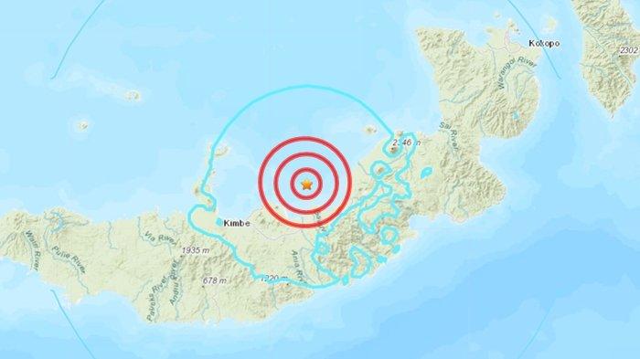 Gempa Bumi 5.4 SR Jumat 4 Maret 2022 Sore Info Terkini, Guncangan di Laut, Ini Lokasinya ...