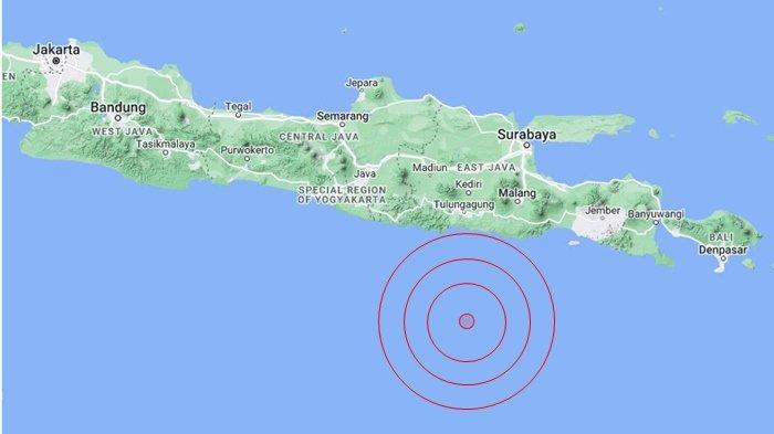 Gempa Terkini Siang Ini Blitar Jumat 27 Januari 2023, Baru Saja Guncang di Laut, Info BMKG ...