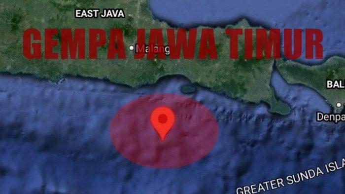 Gempa Bumi Terkini Guncang Jawa Timur Salesa Malam, BMKG: Magnitudo 3,9 - Tribunmanado.co.id