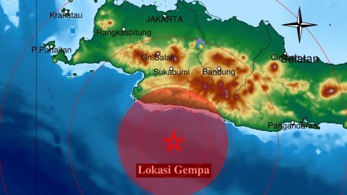 Gempa Bumi Terkini Pagi Ini di Jawa Barat Sabtu Dini Hari, BMKG Rilis Data Magnitudo ...