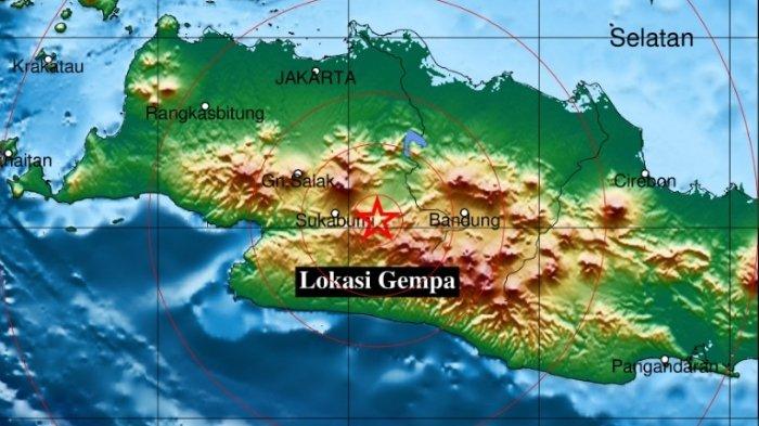 Gempa Guncang Jawa Barat Sabtu 11 Juni 2022, Baru Saja Guncangan di Darat, Berikut Info BMKG ...