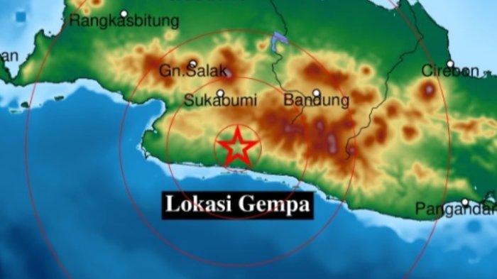 Gempa Guncang Jawa Barat Kamis 14 April 2022 Info Terkini BMKG, Berpusat di Darat, Ini ...