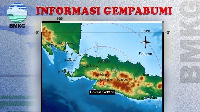 Gempa Guncang Jawa Barat Selasa (1/11/2022), BMKG: Titik Episenter di Darat - Tribunmanado.co.id