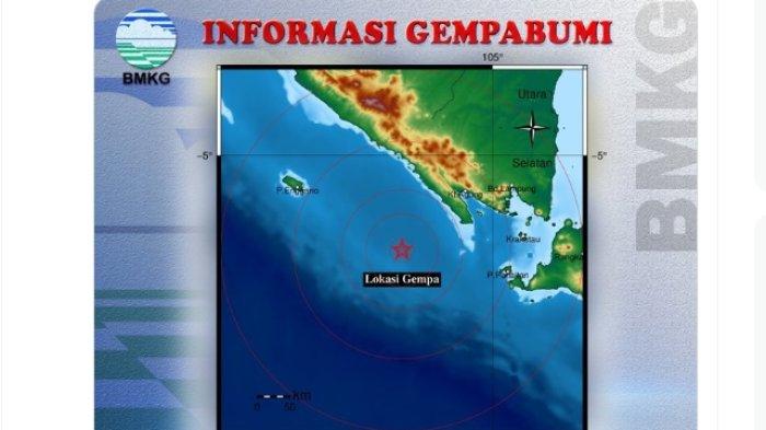 Gempa Guncang Lampung Pagi ini Kamis 19 Januari 2023, Baru Saja Guncang ...