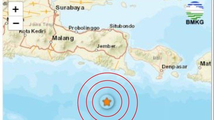 Gempa Guncang Bali Kamis 26 Mei 2022, Baru Saja Guncangan di Laut, Berikut Info BMKG ...