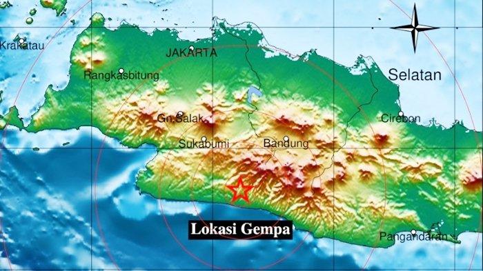 Gempa Guncang Jawa Barat Rabu 18 Mei 2022, Baru Saja Guncangan di Darat, Berikut Info BMKG ...
