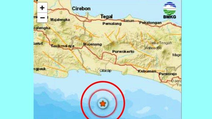 Gempa Guncang Jawa Tengah Jumat 27 Mei 2022, Baru Saja Guncangan di Laut, Berikut Info BMKG ...