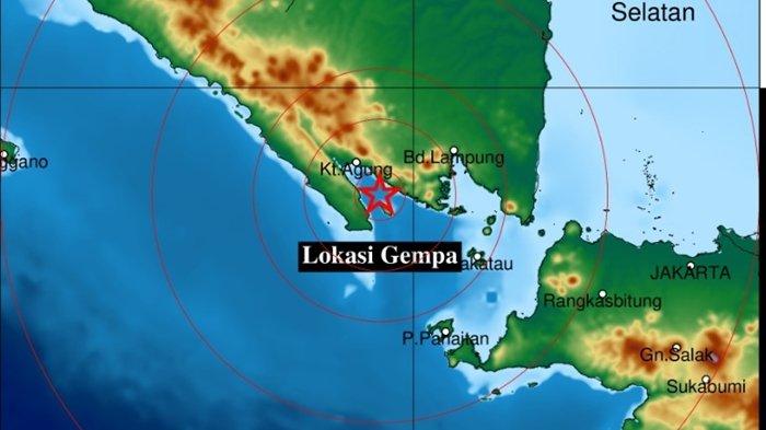 Gempa Guncang Lampung Selasa 10 Mei 2022, Baru Saja Guncangan di Laut, Berikut Info BMKG ...