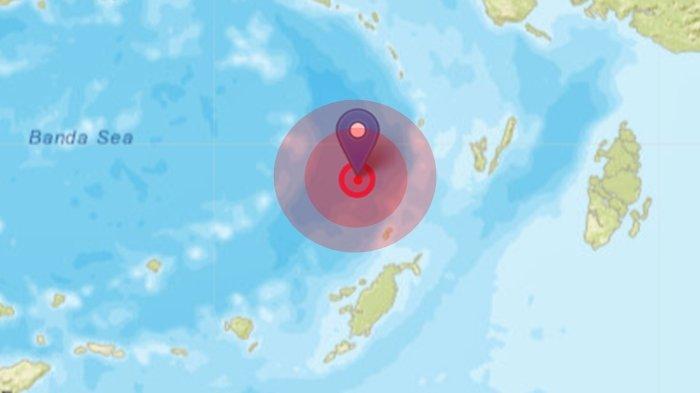 Gempa Magnitudo 5.1 SR Guncang Maluku Info BMKG, Tidak Berpotensi Tsunami - Tribunmanado.co.id