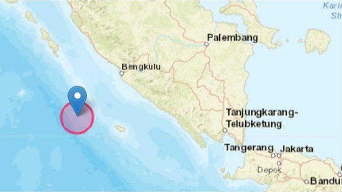 Gempa Guncang Bengkulu Magnitudo 5.3 Siang Ini Berpusat di Laut, Berikut Info BMKG ...