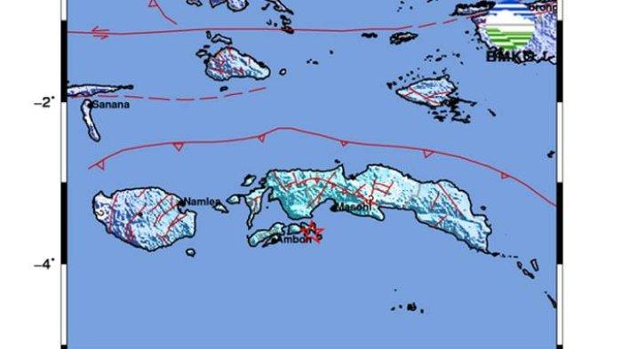 Gempa Magnitudo 5,3 Guncang Maluku Rabu Sore - Tribunmanado.co.id