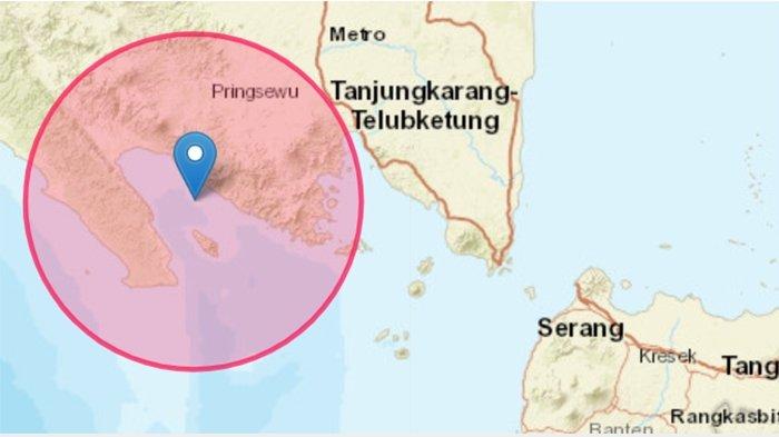 Gempa Guncang Lampung Senin 9 Mei 2022 Pagi, Baru Saja Guncangan di ...