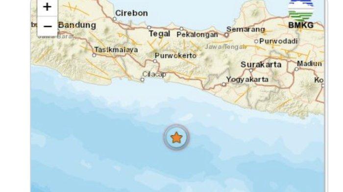 Gempa Guncang Jateng Pagi Ini Senin 7 November 2022, Pusat Guncangan Berada di Laut, Ini Info ...