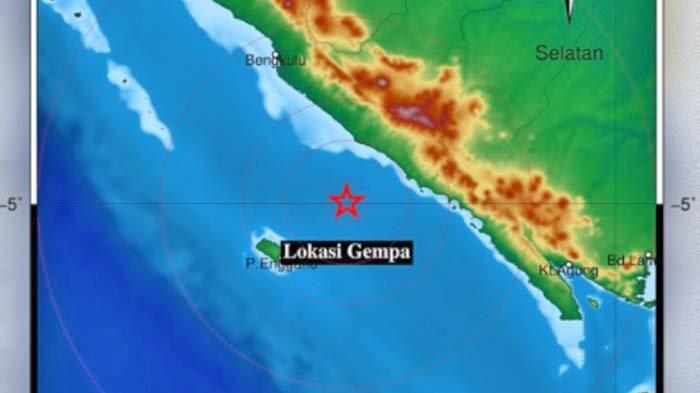 Gempa Terkini di Bengkulu Pagi Ini Rabu 5 Januari 2022, Info BMKG Kekuatan Gempa 3.0 SR ...