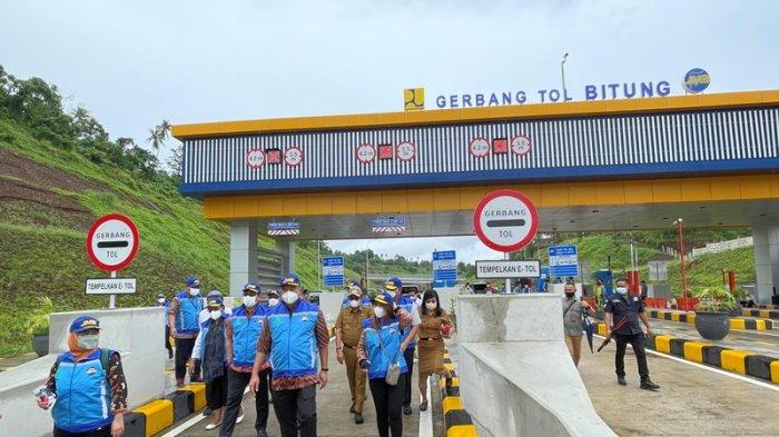 Tunggu Penetapan Tarif, Jalan Tol Ruas Bitung Danowudu Masih Gratis ...