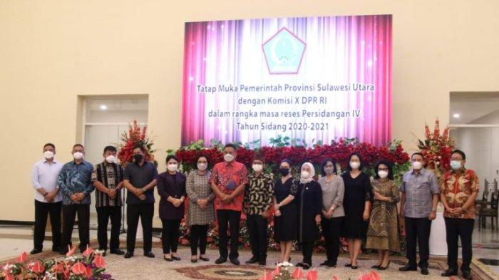 Olly Dondokambey Sambut Kedatangan Komisi X DPR RI, Adriana dan Vanda ... Olly Dondokambey Sambut Kedatangan Komisi X DPR RI, Adriana dan Vanda ...