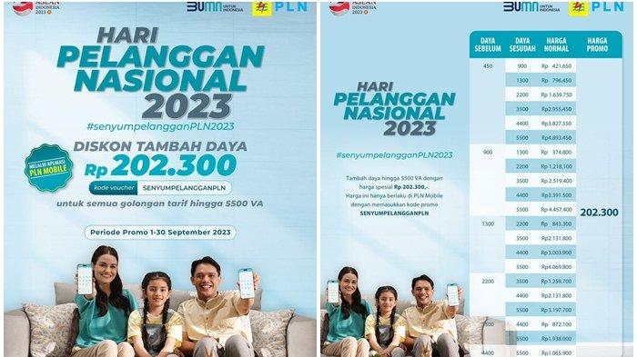 Spesial Hari Pelanggan Nasional, PLN Beri Diskon Tambah Daya Hanya Rp202.300 - Tribunmanado.co.id