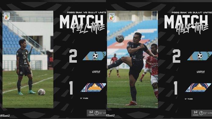 Hasil PSBS Biak vs Sulut United, Rekor Tak Terkalahkan Gorango Utara ... Hasil PSBS Biak vs Sulut United, Rekor Tak Terkalahkan Gorango Utara ...