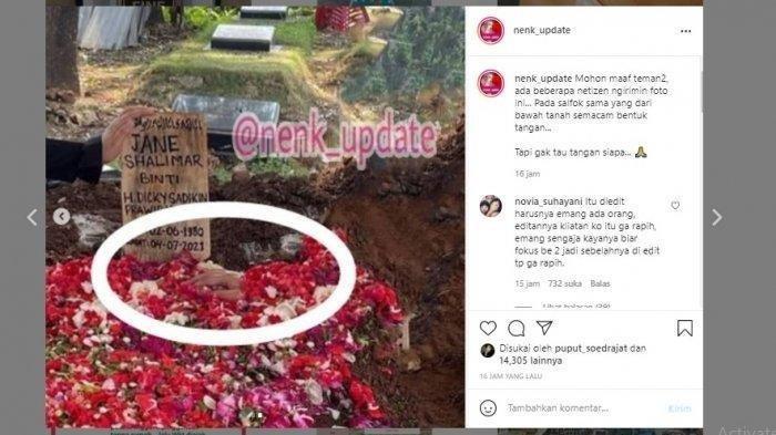 Tak Banyak yang Tahu Kalau Ada Penampakan Tangan di Makam Jane Shalimar ...
