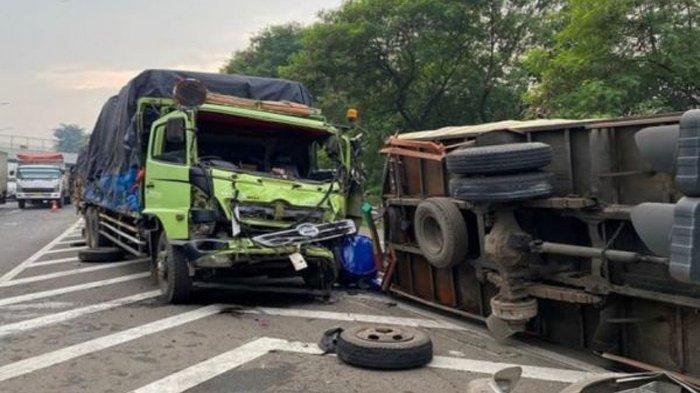 Kecelakaan Maut Truk Tabrak Tronton, Sopir Tewas di Tempat - Tribunmanado.co.id
