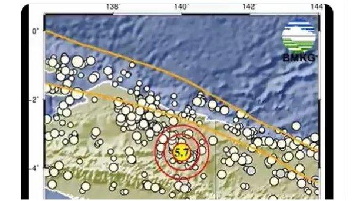 Gempa Bumi Terkini Pagi Ini Jumat 21 Juni 2024, Info BMKG Magnitudo 5.7 - Tribunmanado.co.id