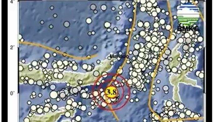 Gempa Bumi di Sulawesi Utara Siang Ini, Jumat 5 Juli 2024, Info BMKG Magnitudo 3.8 ...