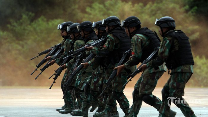 Luar Biasa! Kehebatan Satbravo-90 Paskhas, Pasukan Elite TNI AU yang ...
