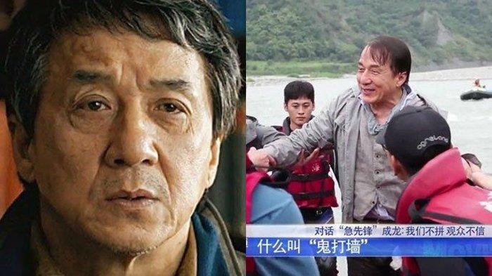 VIDEO Jackie Chan Hampir Mati Tenggelam, Tabrak Batu di Laut saat ...