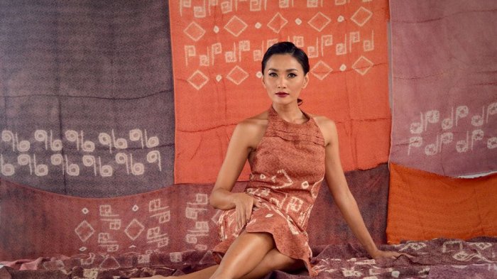 Nyaris Punah, Ini Dia Kainnya Putra Putri Raja Sangihe - Tribunmanado.co.id