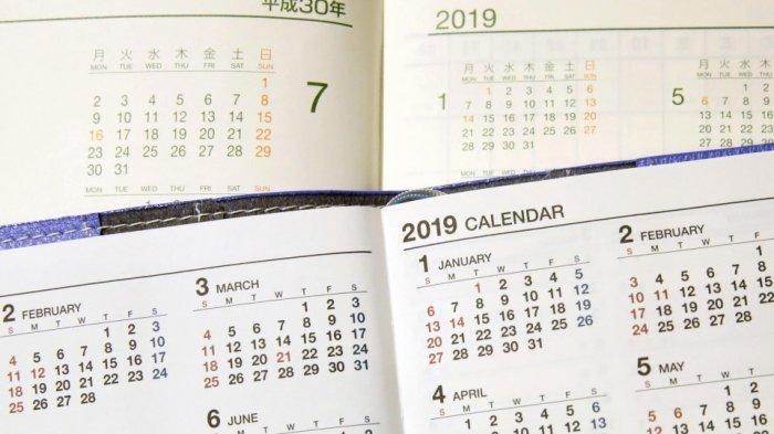 Daftar Libur Nasional dan Cuti Bersama Tahun 2019 - Tribunmanado.co.id
