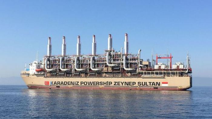 Kapal Pembangkit Listrik Zeynep Sultan Mulai Beroperasi 16 Januari - Tribunmanado.co.id