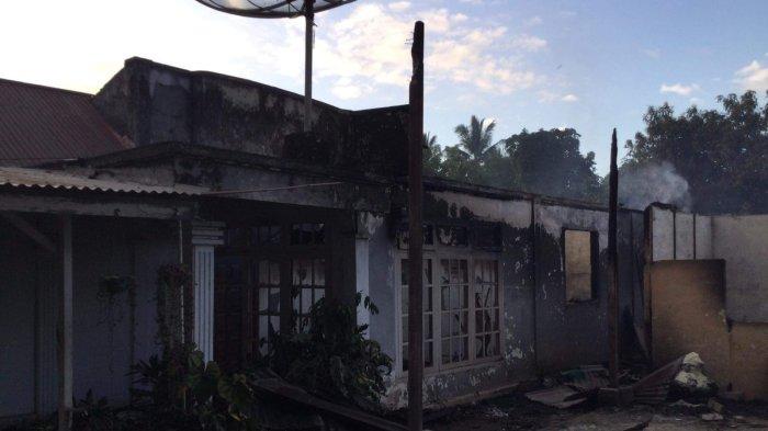 3 Unit Rumah Hangus Terbakar di Bolmut Sulawesi Utara, Berikut Kronologinya - Tribunmanado.co.id