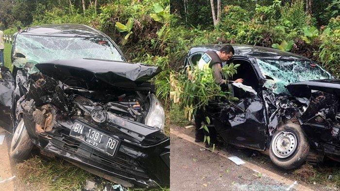 Kecelakaan Maut, 2 Orang Tewas di Tempat, Sigra Kecepatan Tinggi Oleng ...