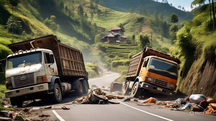 Kecelakaan Maut, Satu Orang Tewas, Truk yang Dibawa Korban Oleng hingga ...
