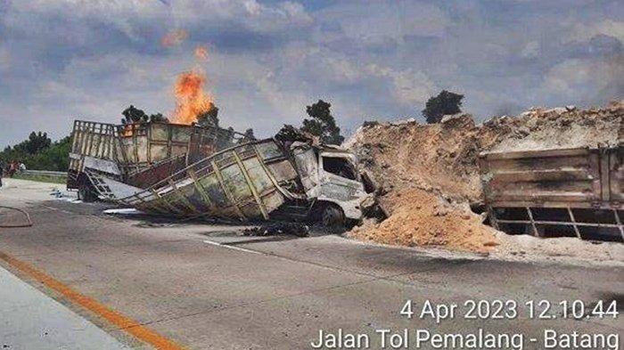 Kecelakaan Maut di Tol Pemalang-Batang Truk Tabrak Truk, 3 Orang Tewas ...