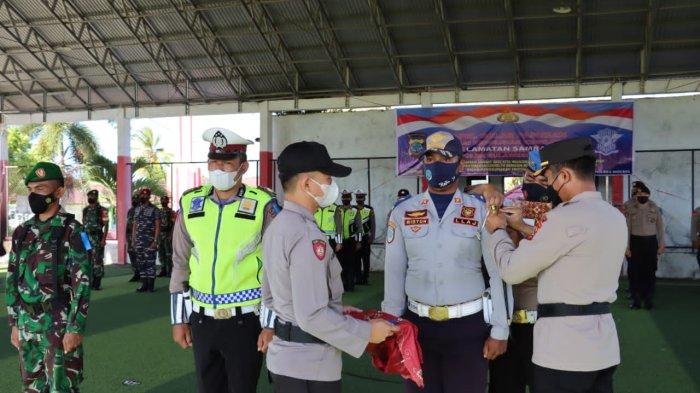 Polres Bolsel Gelar Apel Pasukan Operasi Samrat 2022, Sasar Pelanggar Lalu Lintas dan Prokes ...