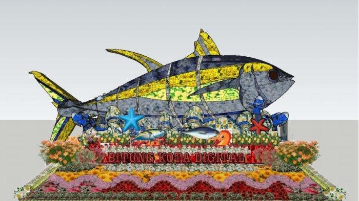 Pemkot Bitung Ambil Bagian di Parade Kendaraan Hias Festival Bunga ...