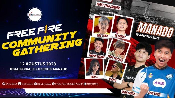 Keseruan Free Fire Community Gathering Berpusat di itBallroom itCenter ...