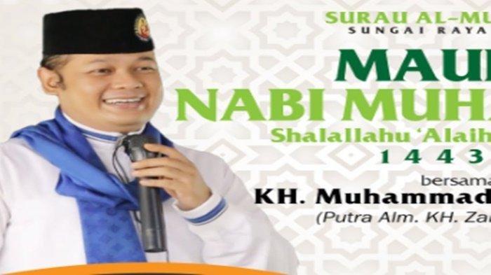 Sosok KH Muhammad Syauqi MZ Anak Almarhum KH Zainudin MZ, Kini Teruskan ...