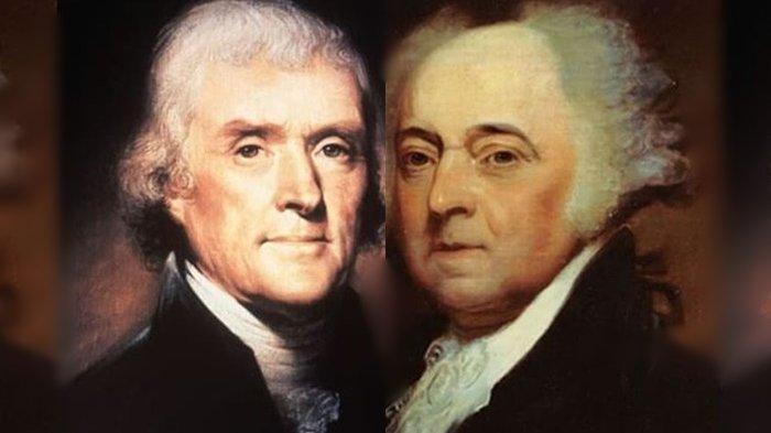 Kisah John Adams dan Thomas Jefferson, Dulunya Musuh hingga Eks ...