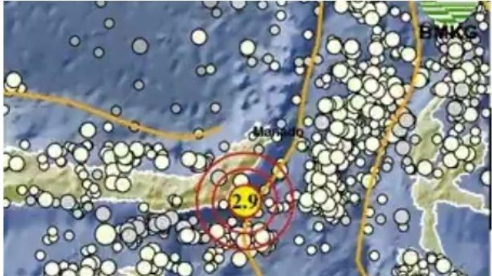 Gempa Bumi Kembali Guncang Tutuyan Sulawesi Utara, Jumat 18 April 2025, Info BMKG Kekuatanya ...