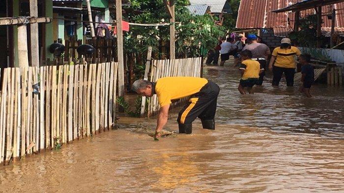 BREAKING NEWS! Luapan Daerah Aliran Sungai Girian Akibatkan Puluhan Rumah Terendam Air ...