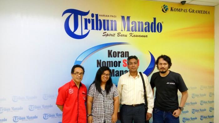 Wartawan Vatikan Berkunjung ke Tribun Manado - Tribunmanado.co.id