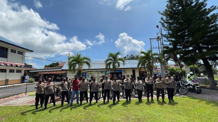 Tim Tarsius Presisi Polres Bitung di Launching, Bakal Ada Personil Perempuan - Tribunmanado.co.id