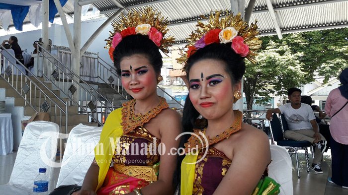 Tarian Puspanjali di Syukuran 2 Tahun Kepemimpinan Top Eksekutif Manado ...