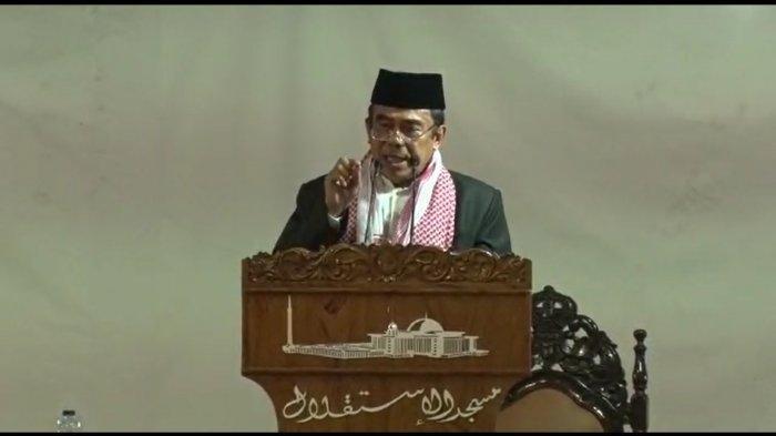VIDEO: Ceramah Pertama Menteri Agama Fachrul Razi di Masjid Istiqlal, Bicara Toleransi Umat ...