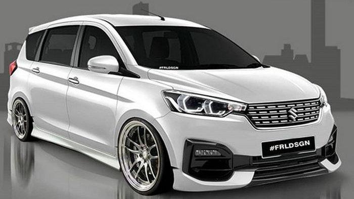 Suzuki Ertiga Hitam Modifikasi