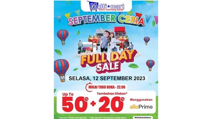 Diskon Ceria di Multimart FDS, Diskon Sampai 50 Persen Plus 20 Persen ...